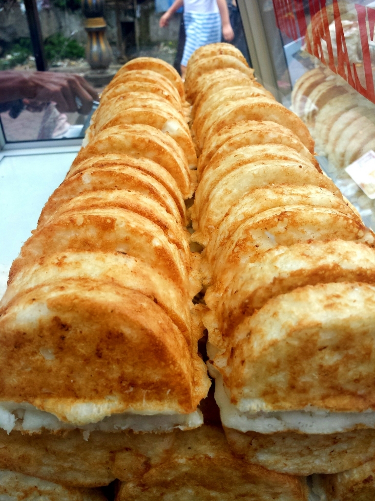 An introduction to Indonesian street food- Kue Ape, Kue Pancong, Sate